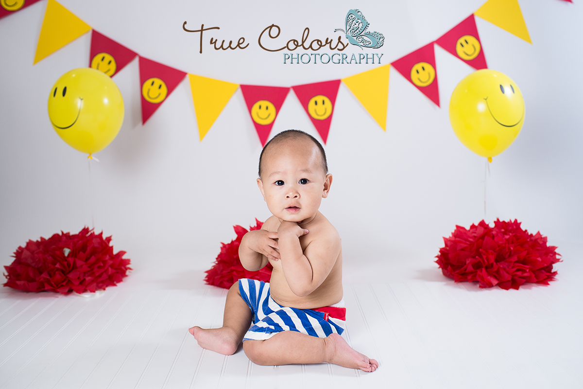 1st birthday cake smash photographer Abbotsford Fraser Valley – True ...
