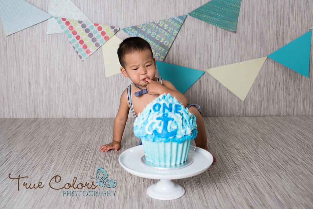 1st birthday cake smash photographer Abbotsford Fraser Valley – True ...